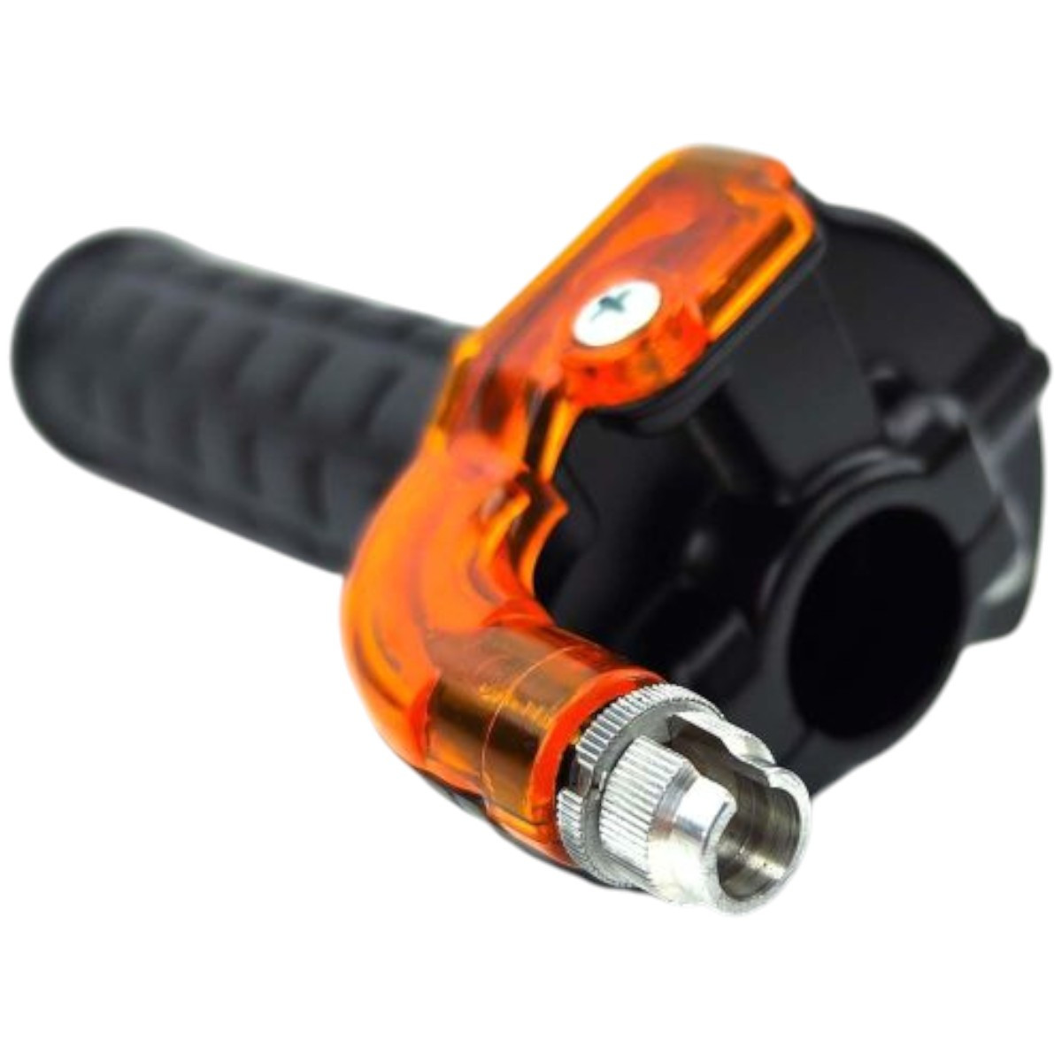 Poignée de gaz LUSITO scooter noir et orange /// en Stock en BIXESS™